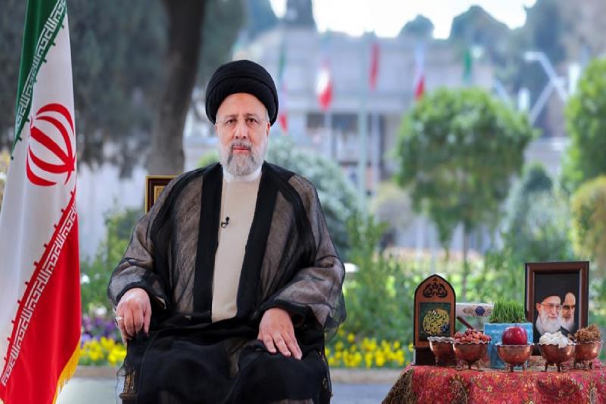 In New Year message, President Raeisi calls for action to stop US ...